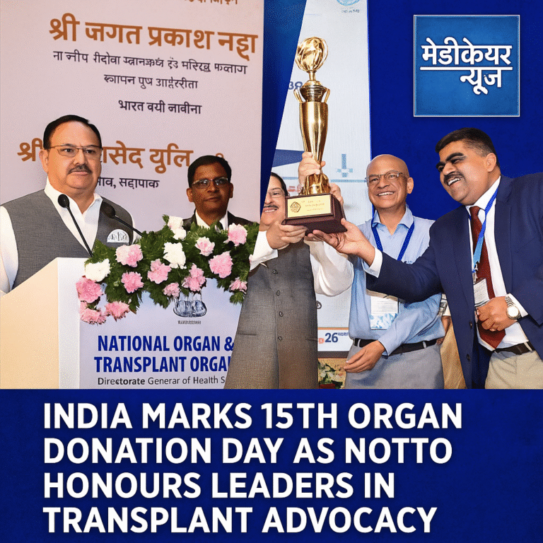 India Celebrates 15th Organ Donation Day with Awards